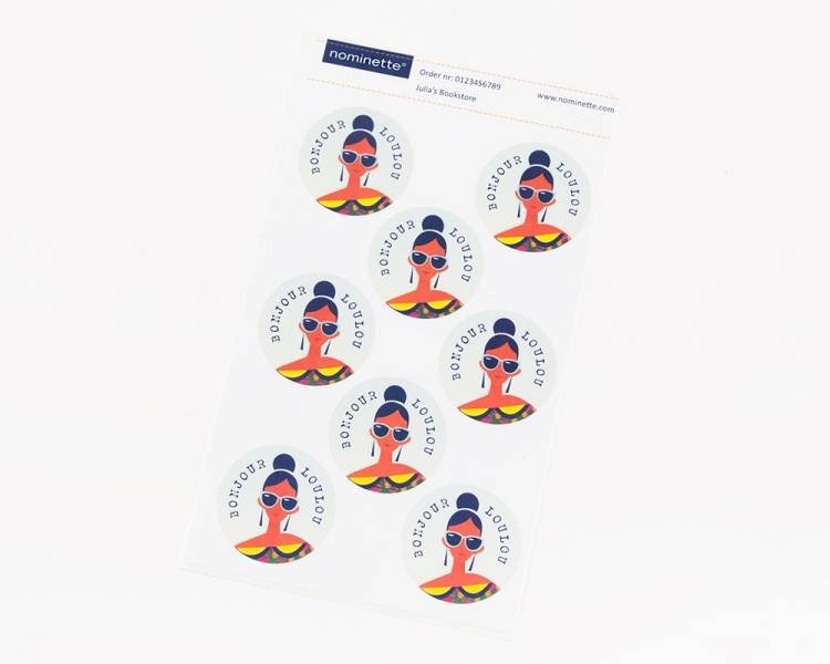 Sticker mit eigenem Logo